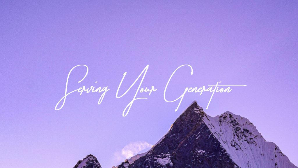 Serving Your Generation - Arena Church